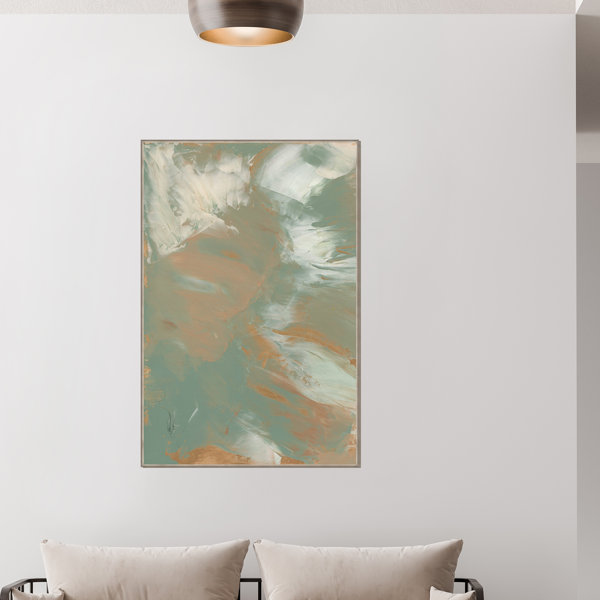 Chelsea Art Studio Victor Ryan Burning Element I Framed On Canvas by Victor Ryan Painting | Wayfair